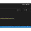 【Python】VisualStudioCode【バージョンは右下】 | Level up Log
